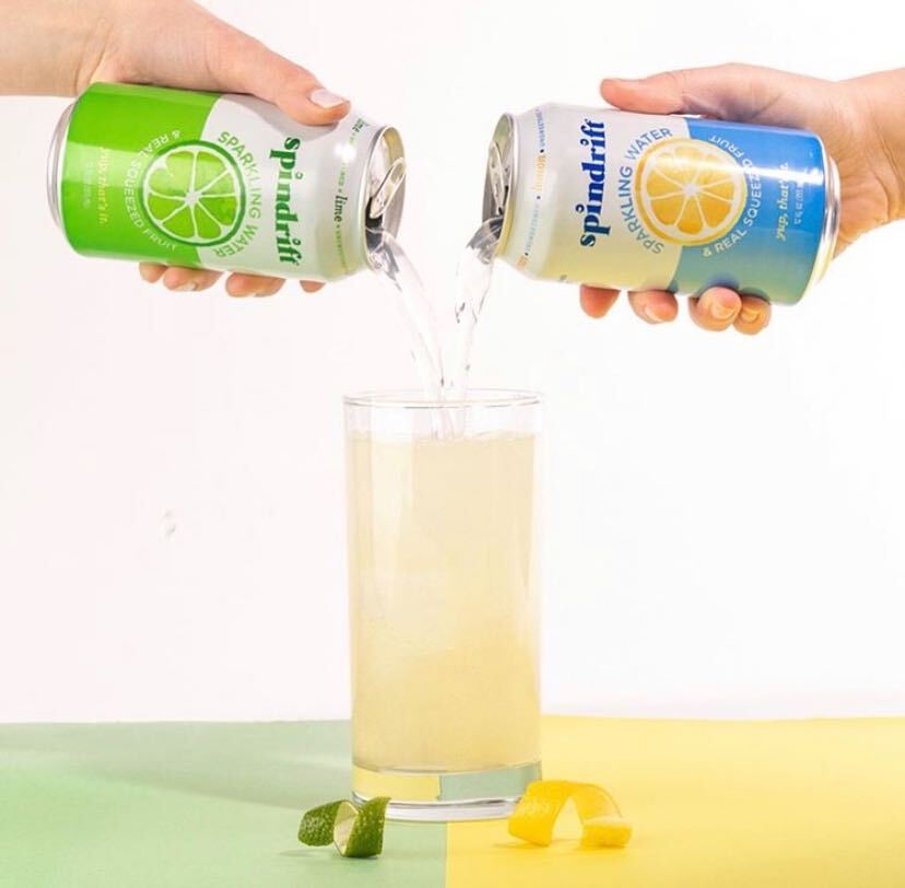 Lemon-Lime Vodka Soda | Spindrift