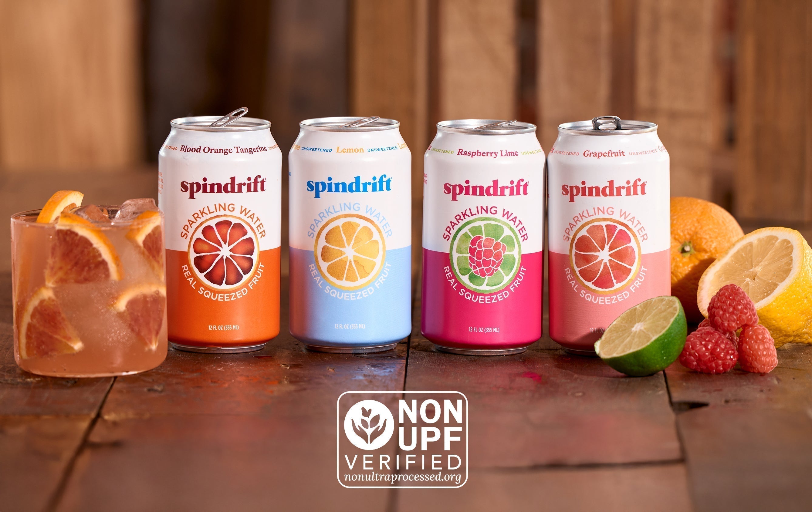 Spindrift Becomes the Only Beverage Brand Verified as Non-Ultraprocess