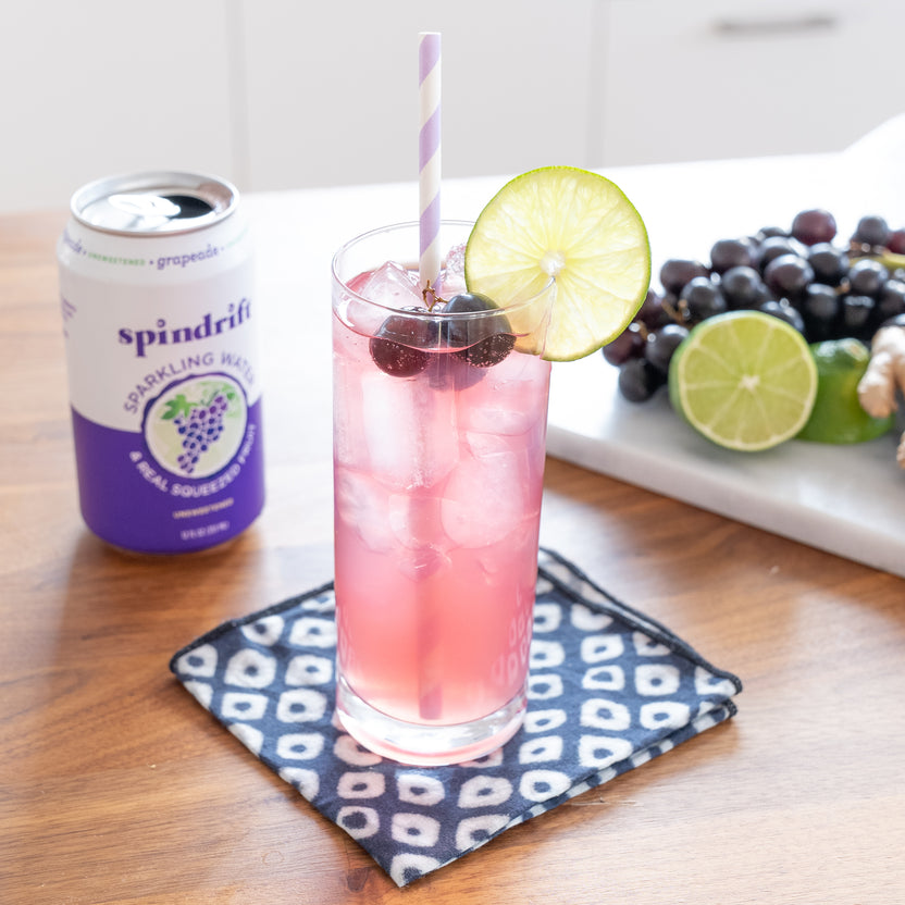 Grapeade Transfusion Mocktail | Spindrift
