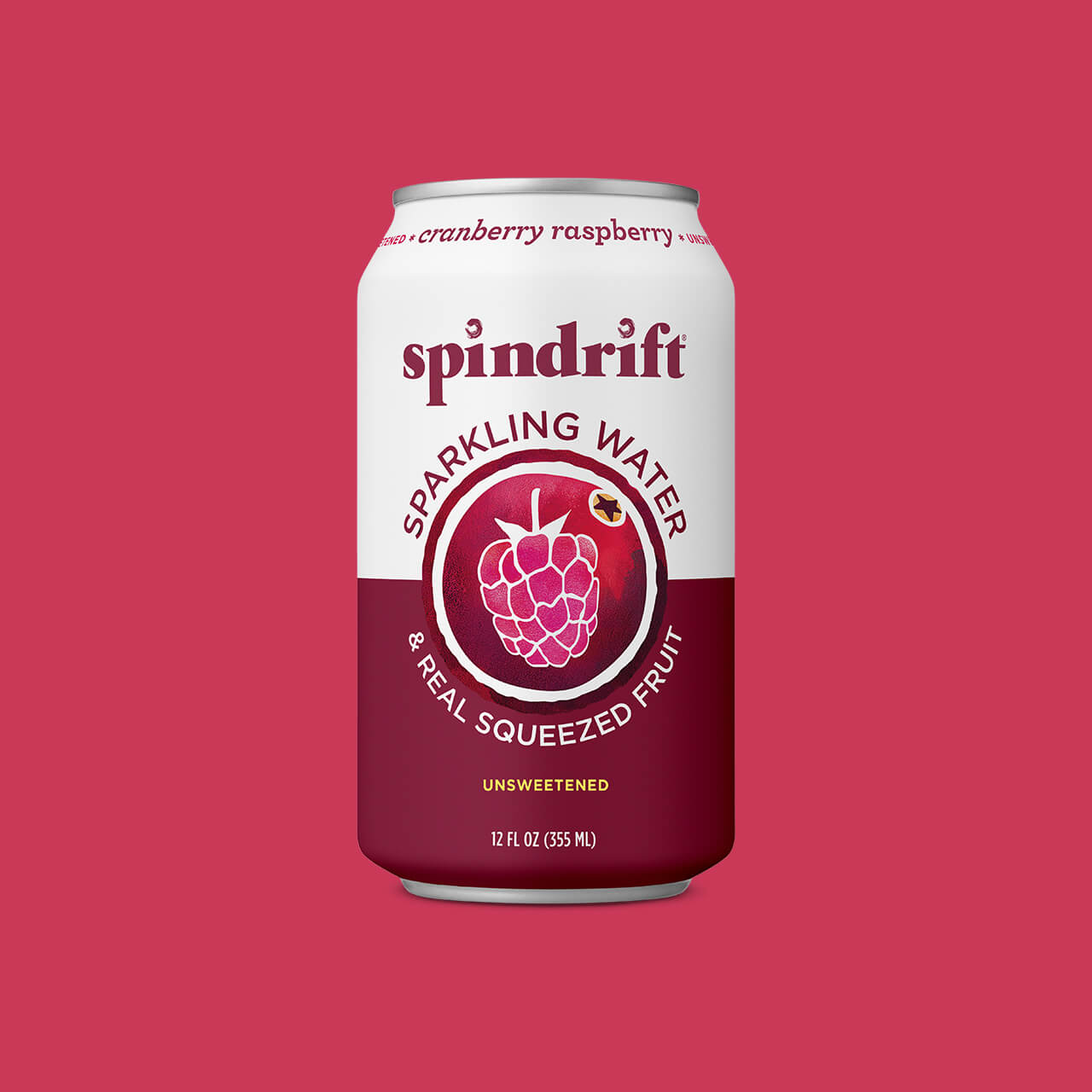 Spindrift Cranberry Raspberry Sparkling Water 24-Pack