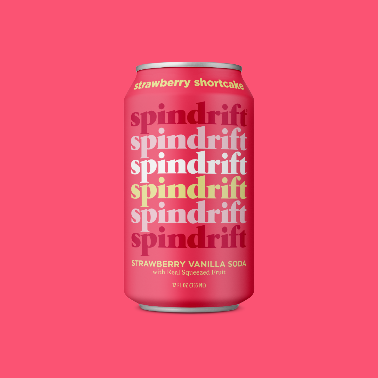 Strawberry Shortcake SODA | Strawberry Vanilla SODA | Spindrift